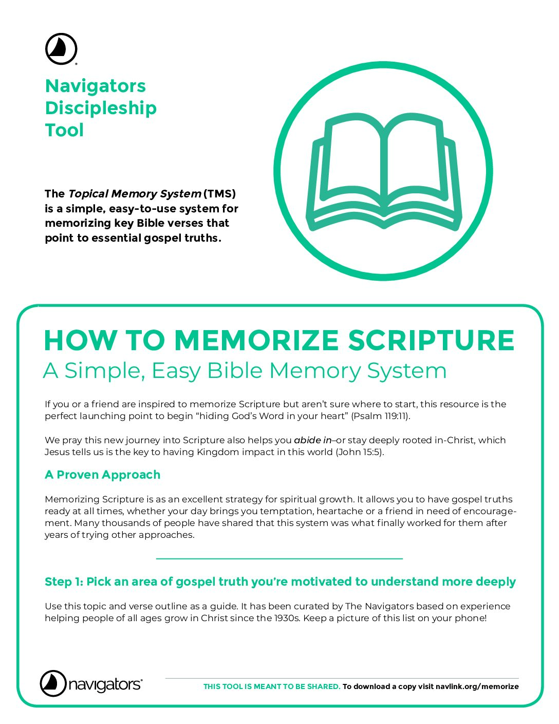 The Topical Memory System - Navigators Workplace